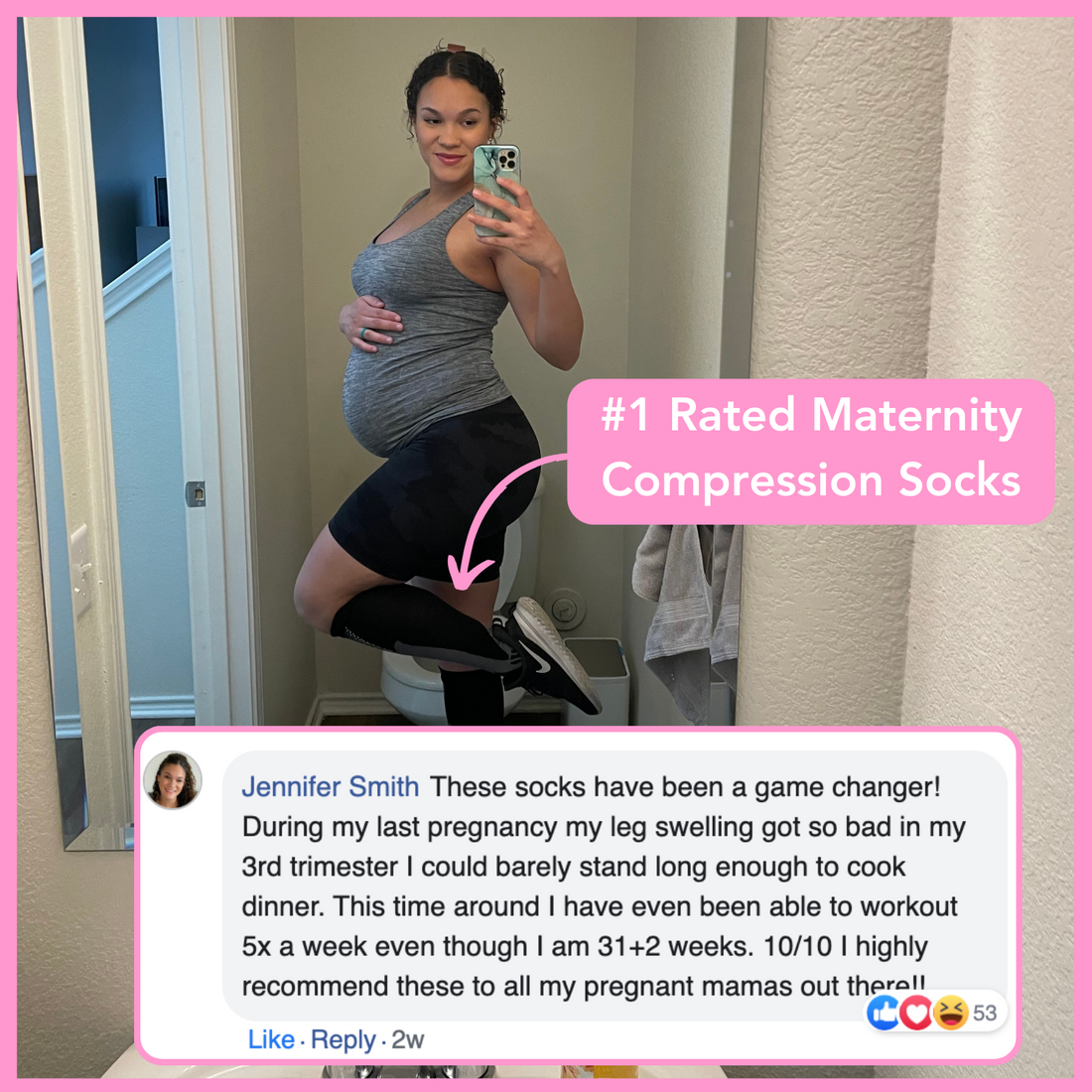 Pregnancy Compression Socks – Maternity Yard